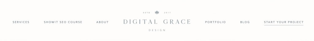 How to Streamline Your Showit Website Navigation - Digital Grace Design