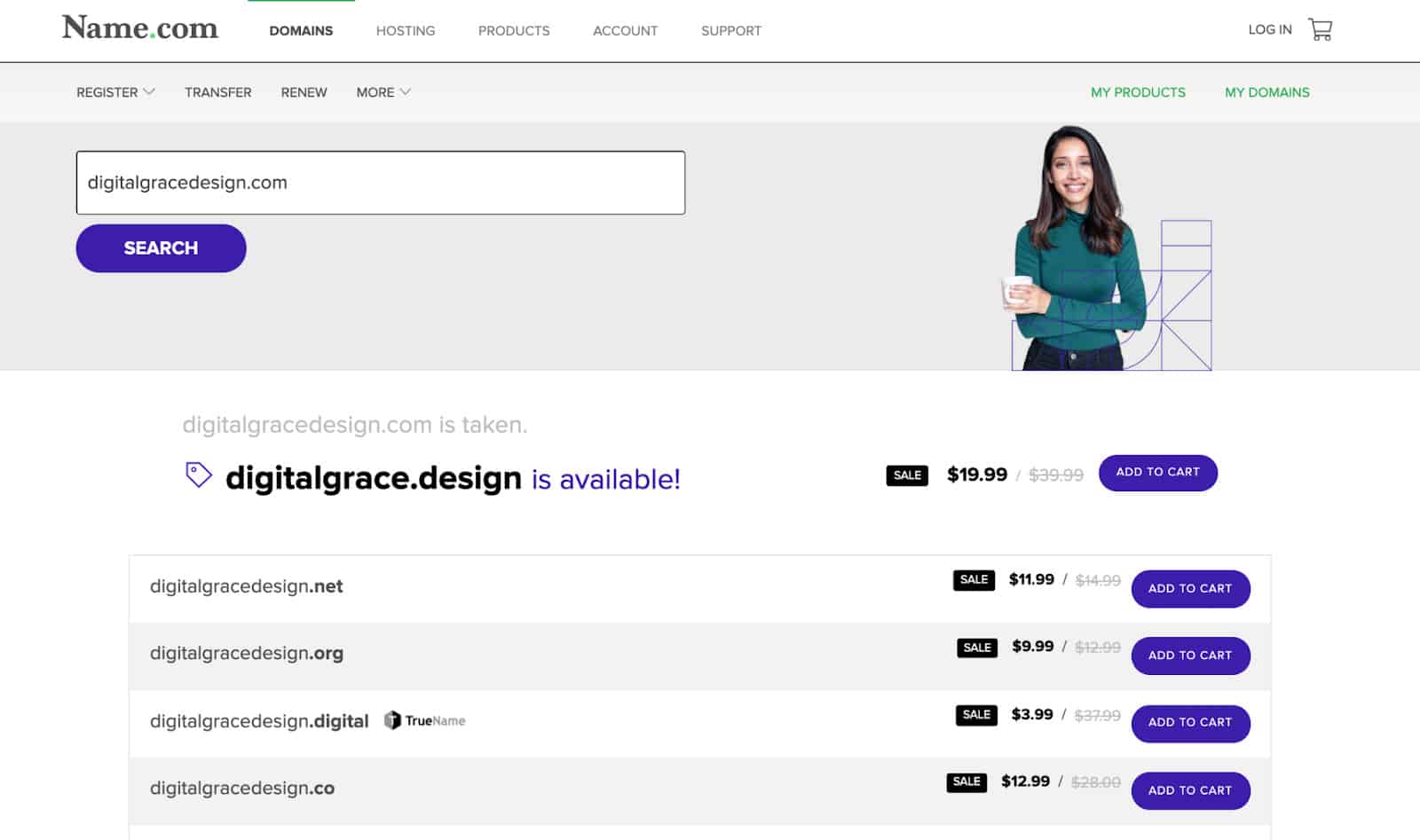 How to Choose the Right Domain Name - Digital Grace Design