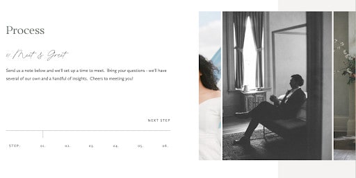 How to Highlight Your Process on your Website - Digital Grace Design